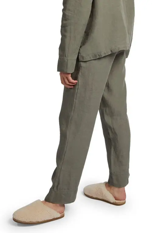 PARACHUTE Linen Lounge Pants - Moss