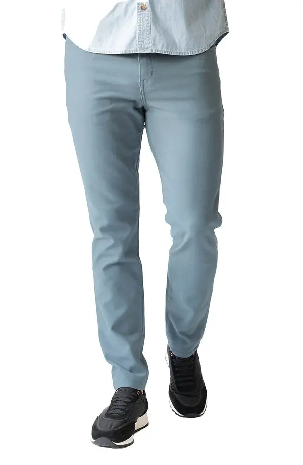 DEVIL-DOG DUNGAREES Comfort Slim Fit Jeans - Mineral Blue
