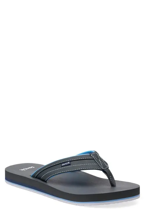 Sanuk Ziggy Flip Flop - Dark Shadow