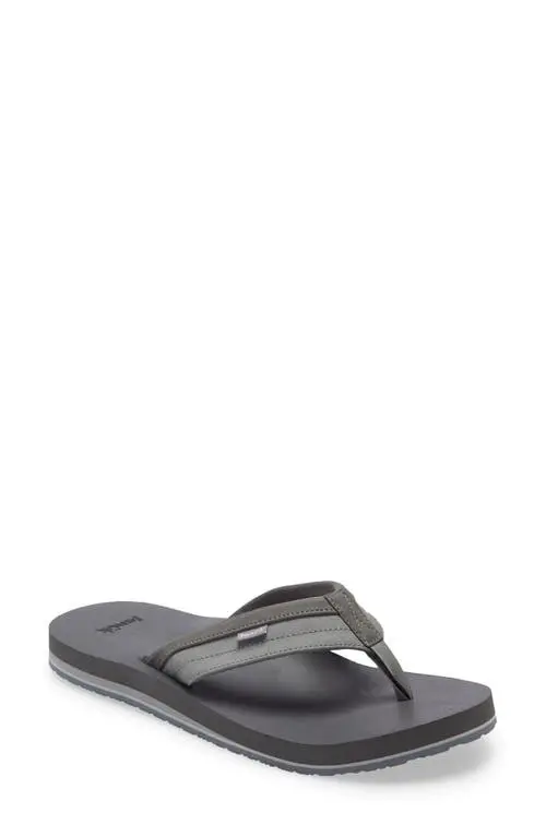 Sanuk Ziggy Flip Flop - Grey