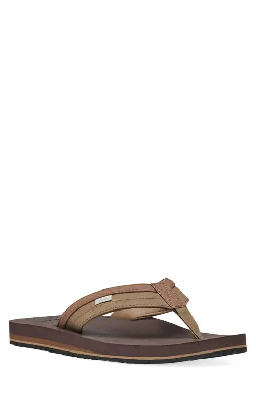 Sanuk Ziggy Flip Flop - Tan