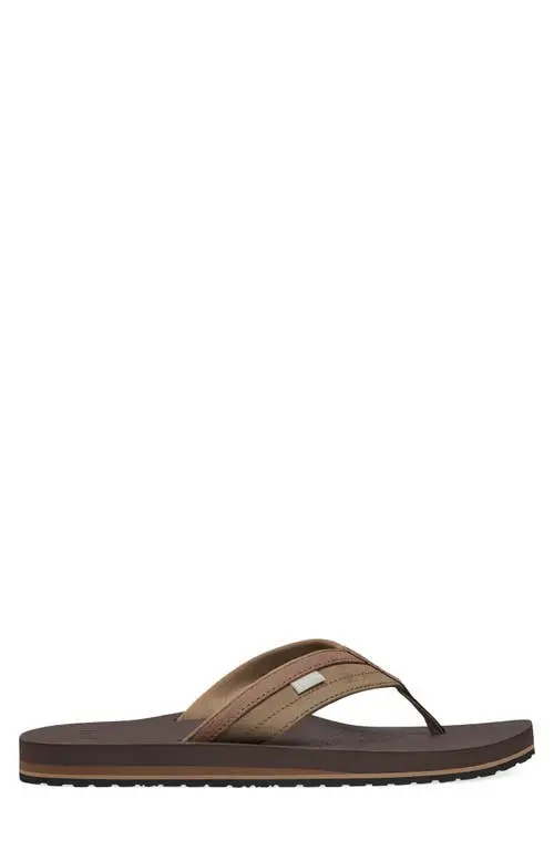 Sanuk Ziggy Flip Flop - Tan