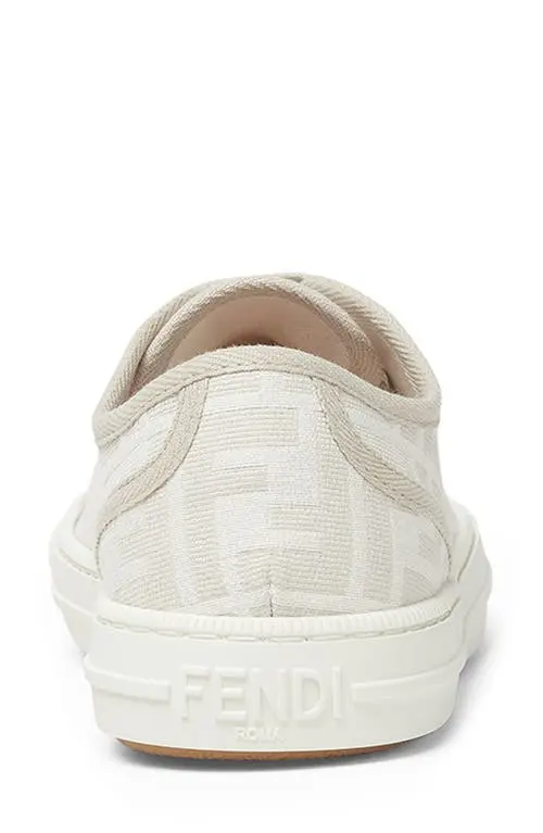 Fendi Ff Domino Sneakers - Ivory