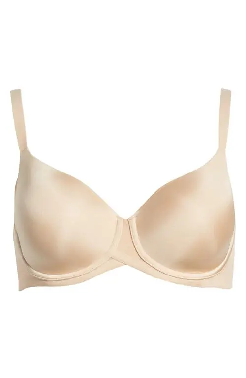 Wacoal Ultimate Side Smoother Underwire T-shirt Bra - Sand