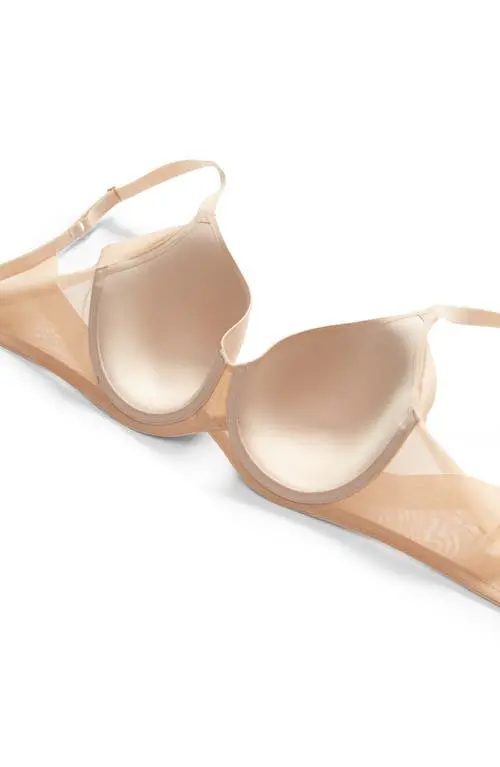 Wacoal Ultimate Side Smoother Underwire T-shirt Bra - Sand