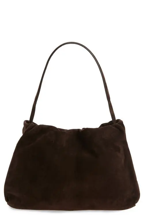THE ROW Bourse Suede Shoulder Bag