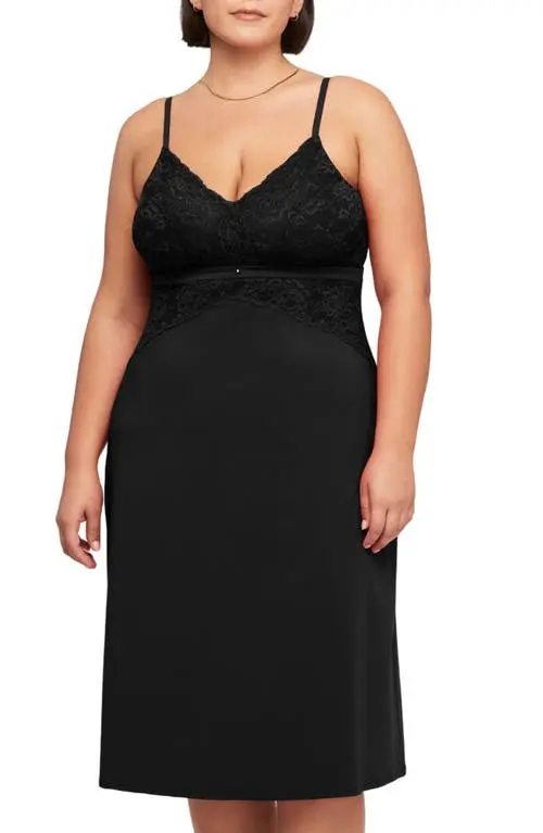 MONTELLE INTIMATES Full Support Gown - Black