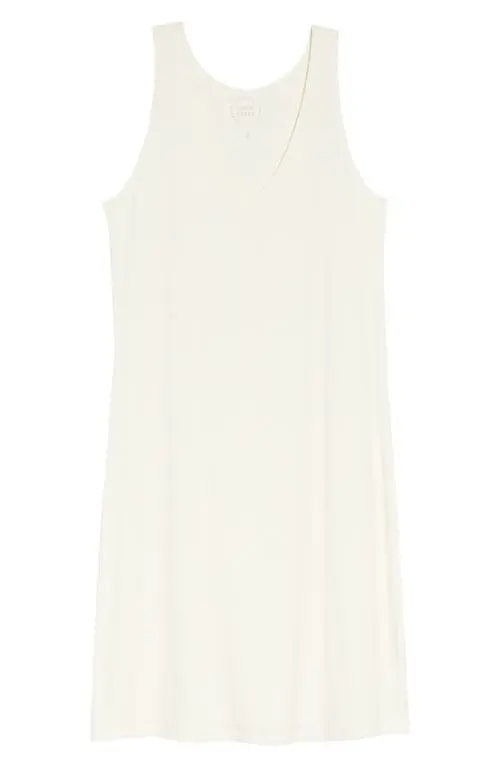 Cozy Earth Rib Knit Nightgown - Ivory