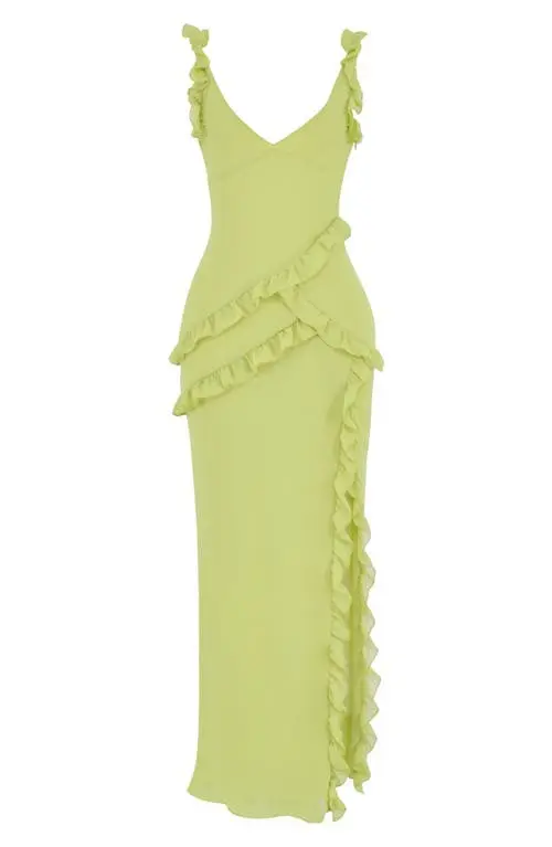 House Of Cb Georgette Body-con Cocktail Dress
