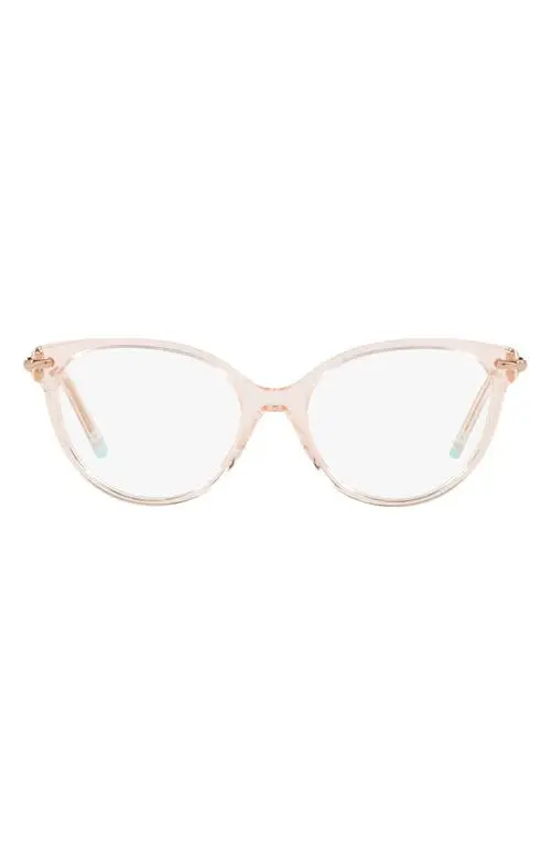 Tiffany & Co. 53mm Cat Eye Optical Glasses - Crystal