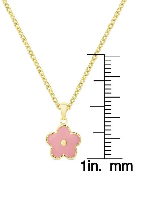 LILY NILY Flower Pendant Necklace
