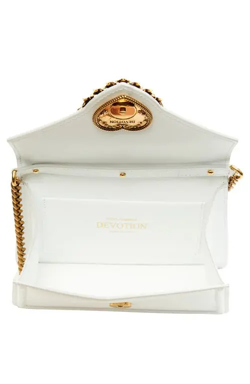 Dolce & Gabbana Mini Devotion Top Handle Bag - Optical White
