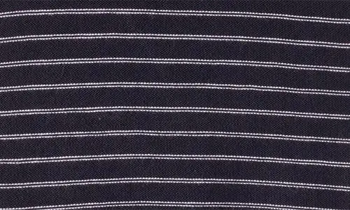 FELTMAN BROTHERS Stripe Knit Romper - Navy