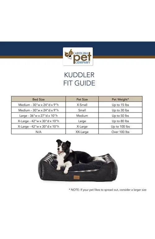 Pendleton Kuddler Dog Bed