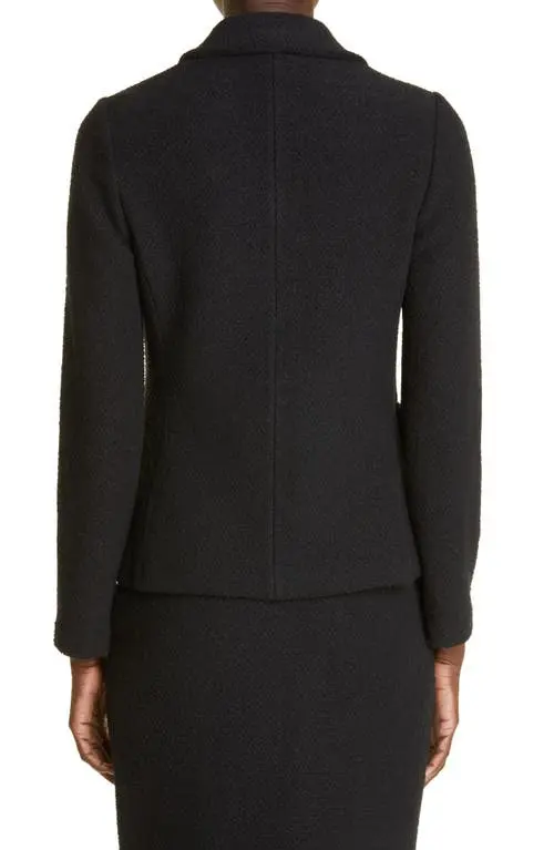 St. John Bouclé Knit Jacket