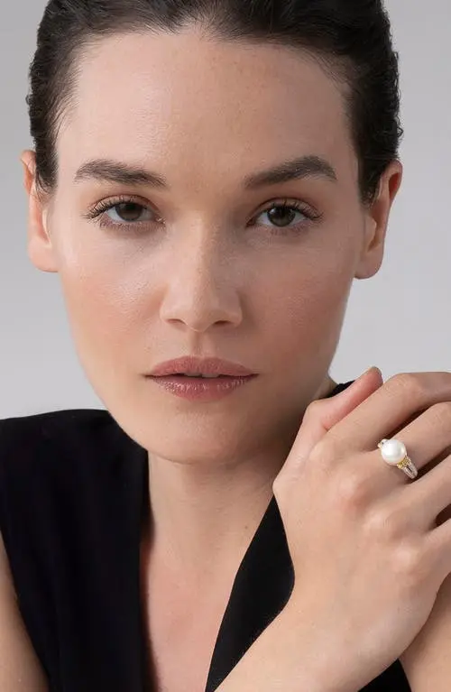 Lagos Luna Cultured Pearl Ring