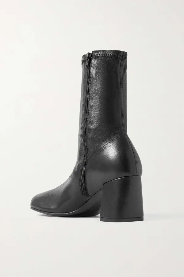 Dries Van Noten Leather Ankle Boots