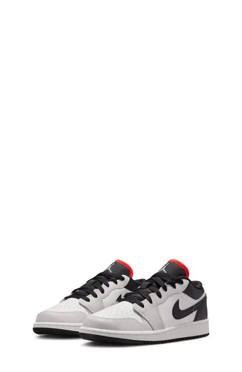 JORDAN Air 1 Low Sneaker - Black/black/white/infrared