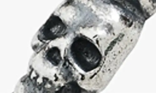 DEGS & SAL Sterling Mini Skull Head Ring