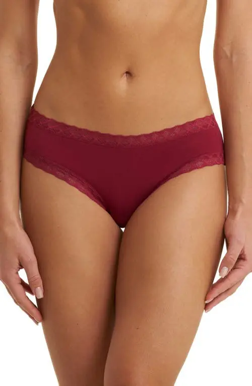 Natori Bliss Briefs - Deep Rouge
