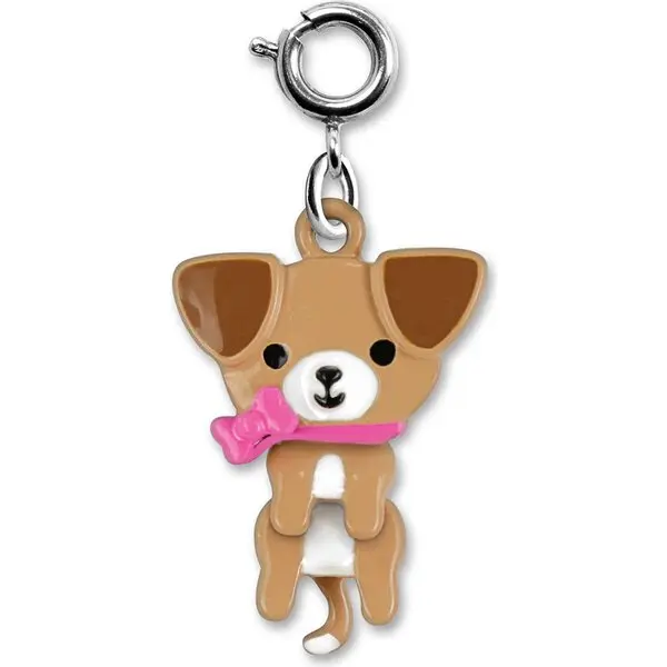 CHARM IT!® High Intencity Charm It® Swivel Puppy Charm - Tan