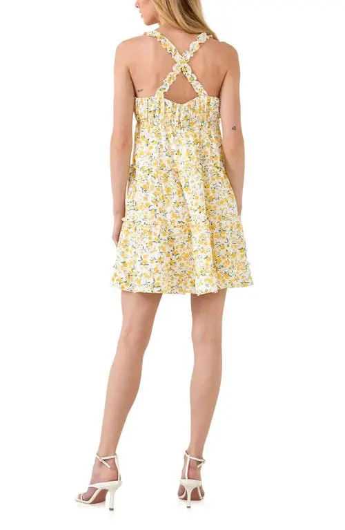 Endless Rose Floral Print Tiered Sundress