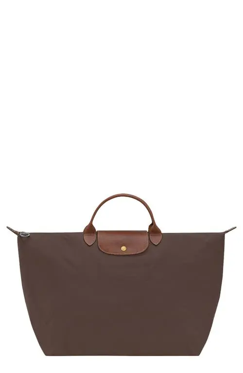 Longchamp Large Le Pliage Original Travel Bag - Mocha