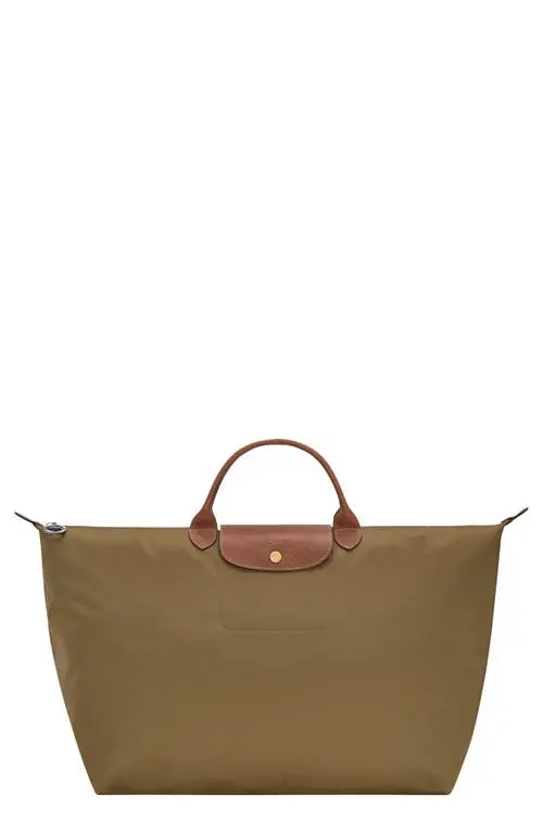Longchamp Large Le Pliage Original Travel Bag - Olive