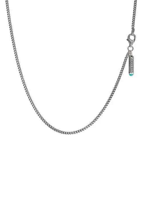 DEGS & SAL Sterling Curb Chain Necklace