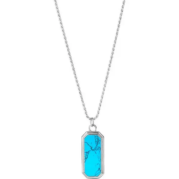 DEGS & SAL Pendant Necklace - Turquoise