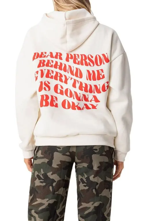 EDIKTED Everything's Ok Fleece Hoodie