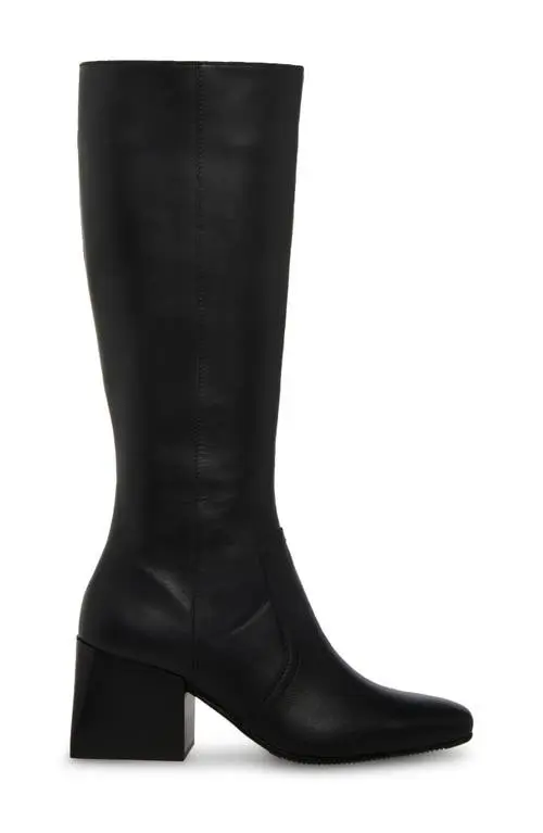 Blondo Tessa Waterproof Knee High Boot - Black Cow Leather