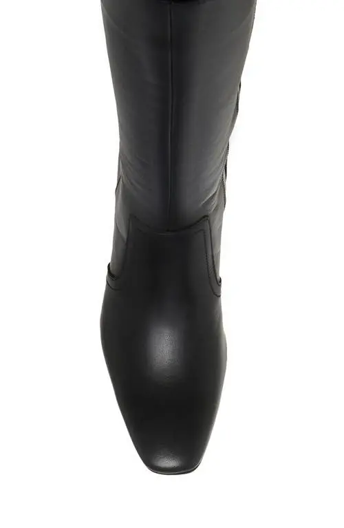 Blondo Tessa Waterproof Knee High Boot - Black Cow Leather