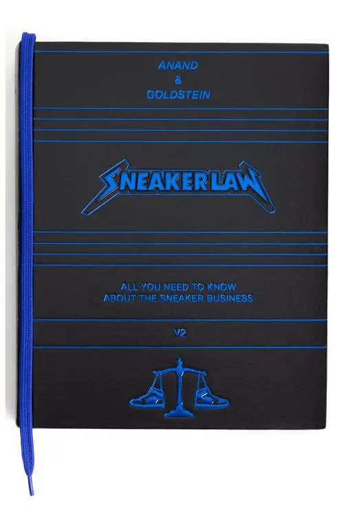 SNEAKER LAW V2' Book - Black/blue