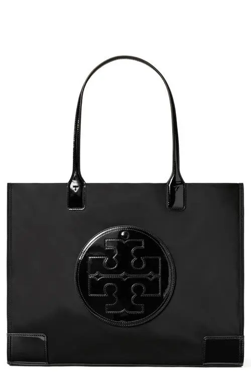 Tory Burch Ella Patent Nylon Tote