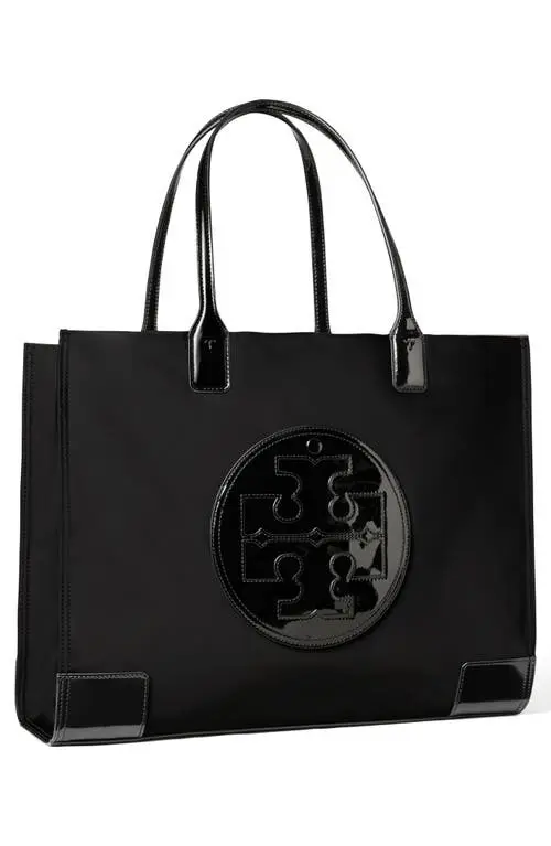 Tory Burch Ella Patent Nylon Tote