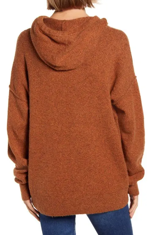 Treasure & Bond Cotton Blend Sweater Hoodie