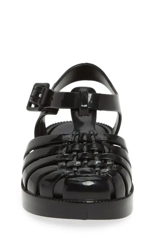 Melissa Possession Jelly Sandal - Black
