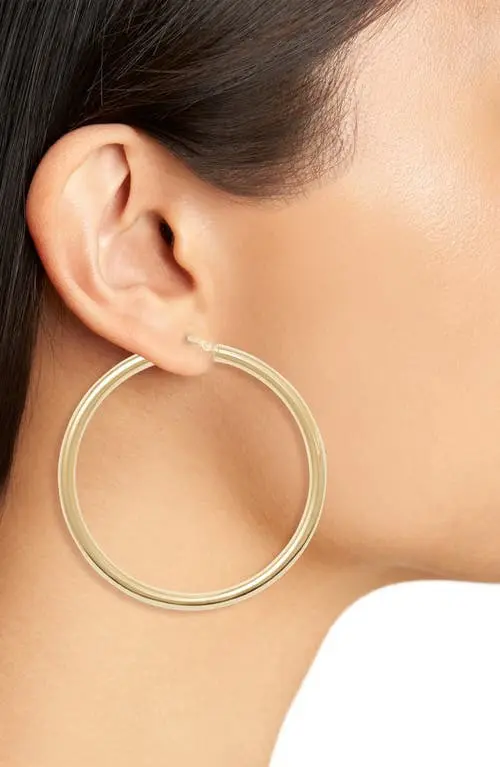 Argento Vivo Tubular Hoop Earrings