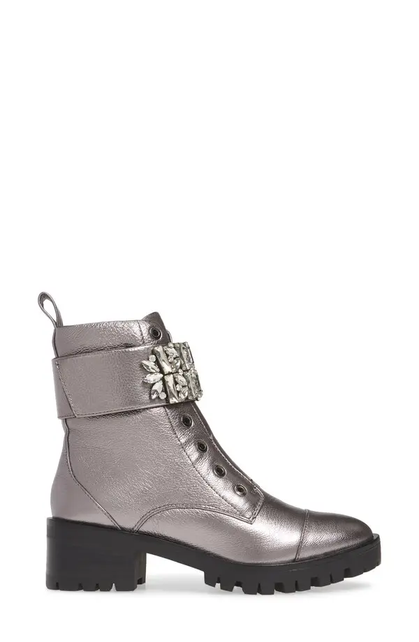 Karl Lagerfeld Paris Pippa Crystal Embellished Platform Boot