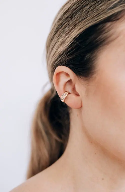 Anzie Dew Drop Marine Single Ear Cuff
