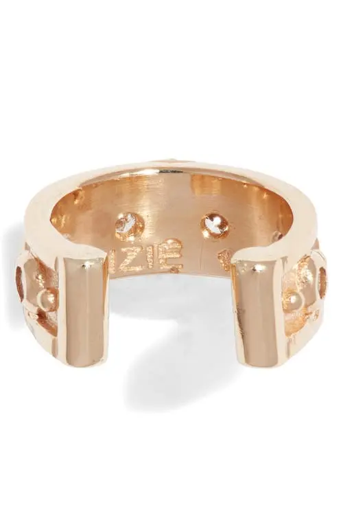 Anzie Dew Drop Marine Single Ear Cuff