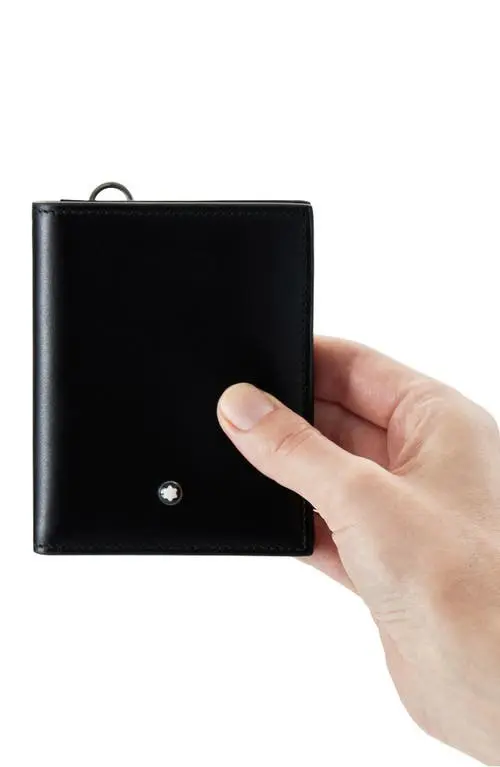 Montblanc Meisterstück Leather Compact Wallet - Black
