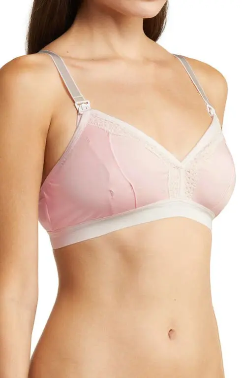 THE DAIRY FAIRY Rose 2.0 Wireless Nursing & Hands-free Pumping Bra - Blush