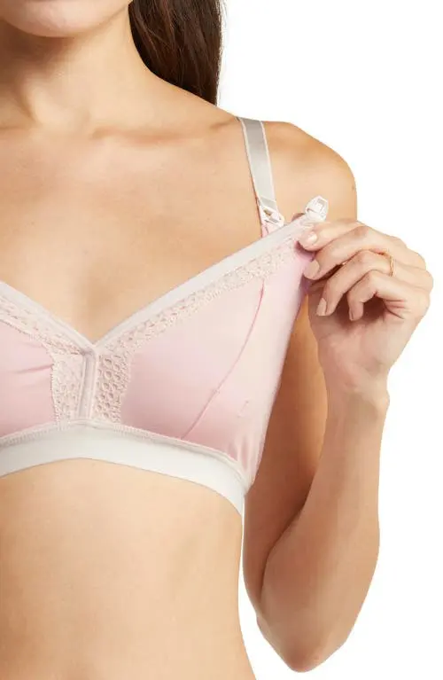 THE DAIRY FAIRY Rose 2.0 Wireless Nursing & Hands-free Pumping Bra - Blush