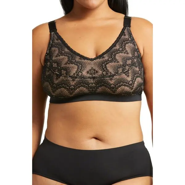 THE DAIRY FAIRY Ruby Wireless Hands-free Pumping & Nursing Bra - Black