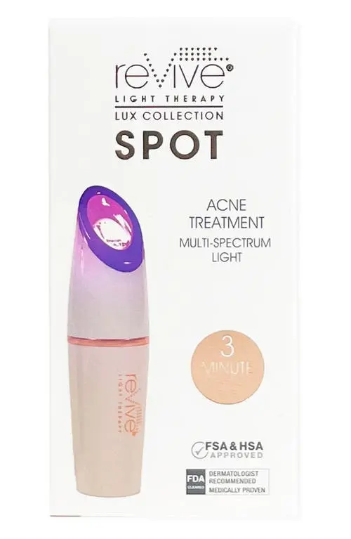 REVIVE LIGHT THERAPY Lux Collection Spot Acne Treatment Device - White