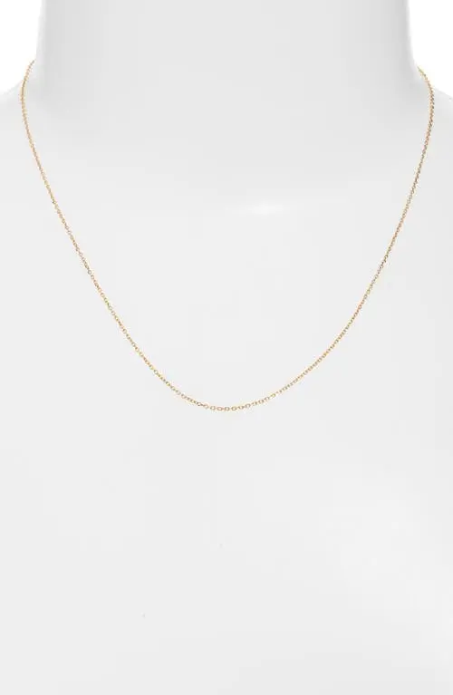 Anzie 14k Gold Chain Link Necklace
