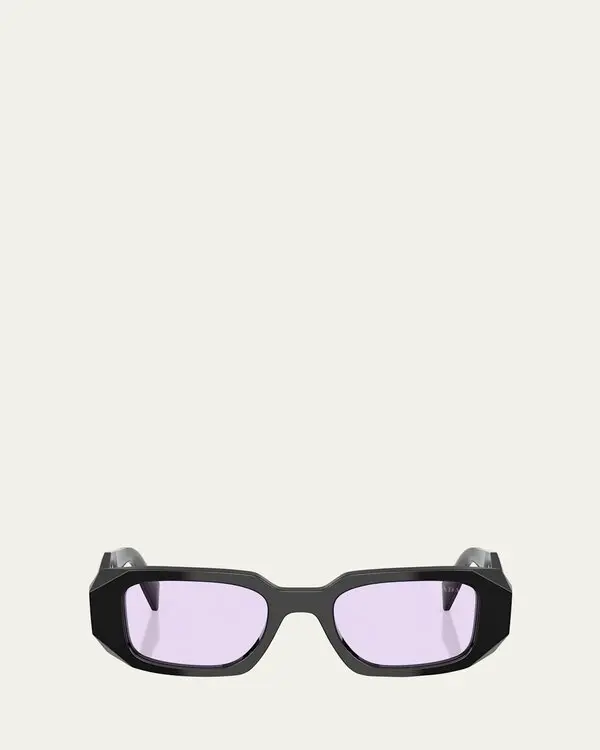 Prada Geometric Rectangle Sunglasses - Violet