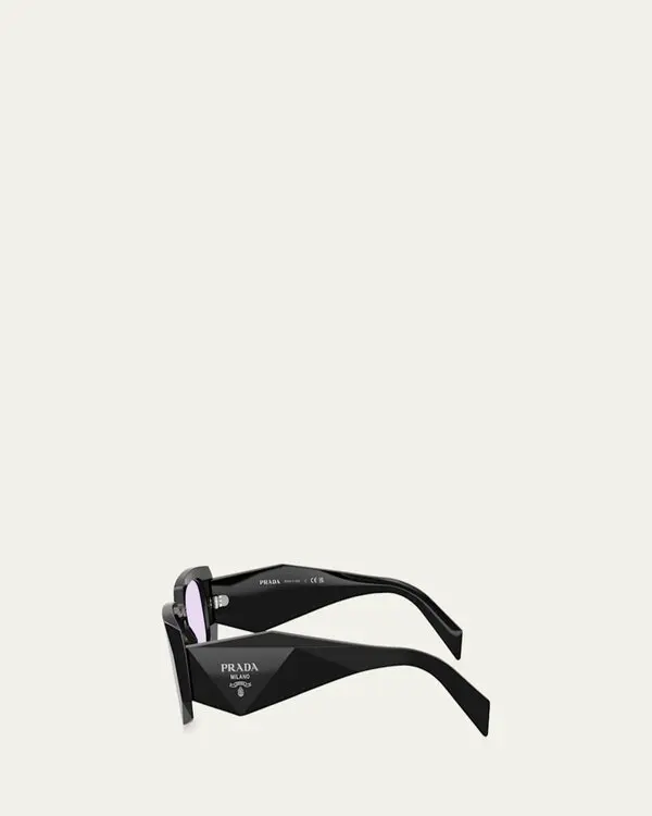 Prada Geometric Rectangle Sunglasses